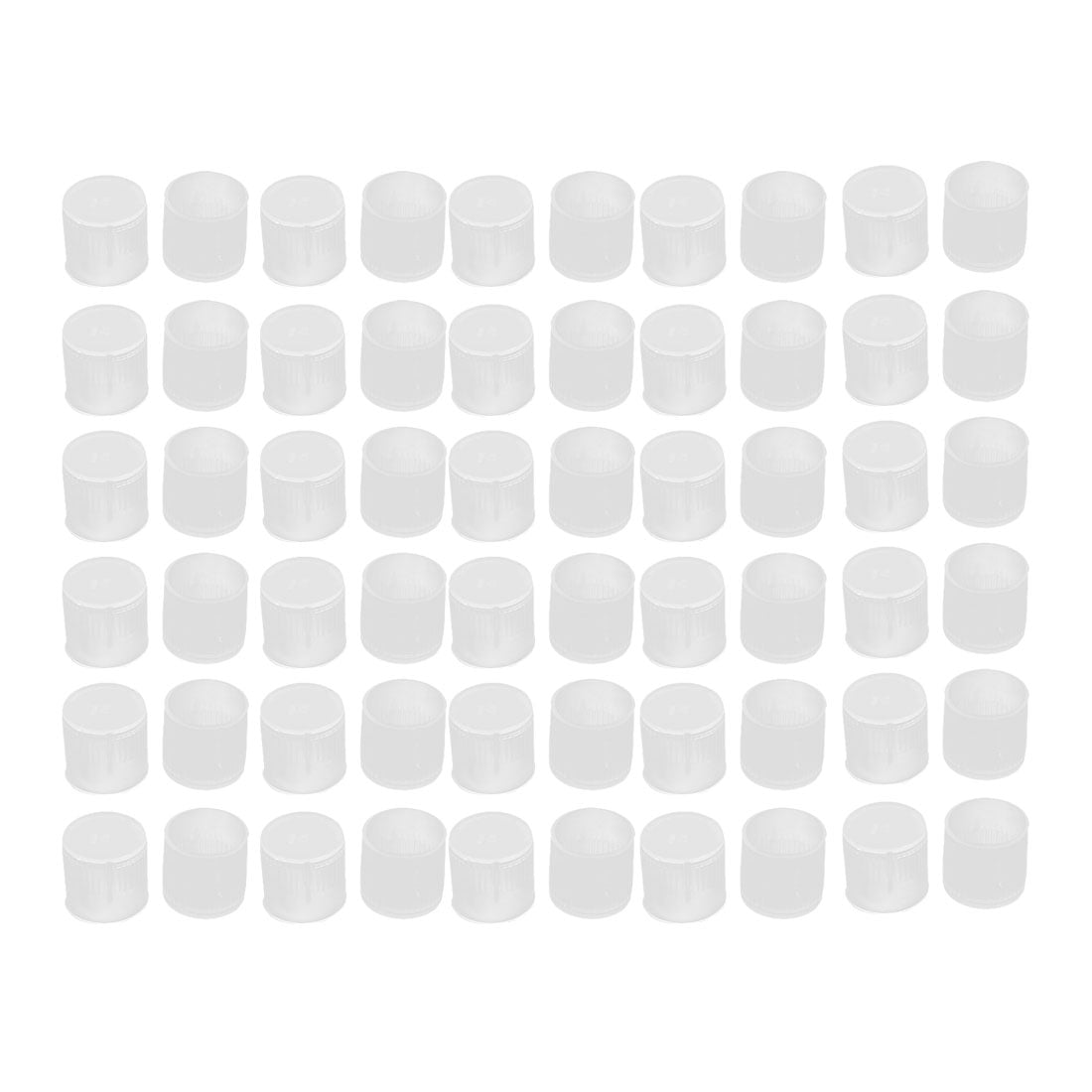 60Pcs 14mm Inner Dia PE Plastic End Cap Bolt Thread Protector Tube ...