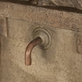 Noble House Tiltonsville Outdoor Single Spout Fountain, Light Brown ...