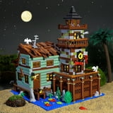 HI-Reeke Architecture Mini Building Block Set Ideas Fishing Village ...