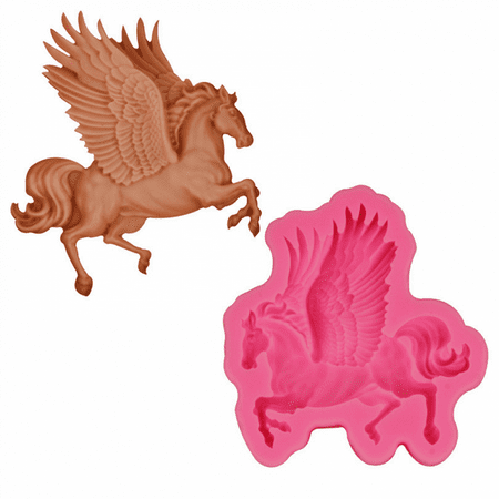 Flying Horse Silicone Mold,horse Unicorn Mold,pegasus Gummies ...