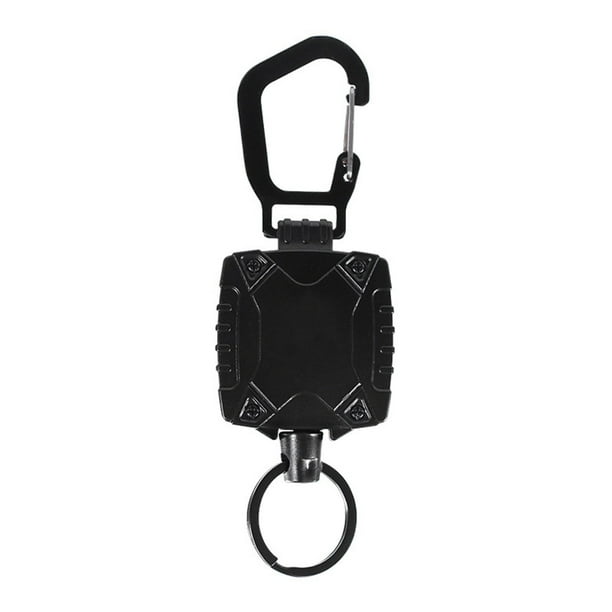 Retractable Key Chain Heavy Duty Key Holder Reel with Carabiner 23 ...