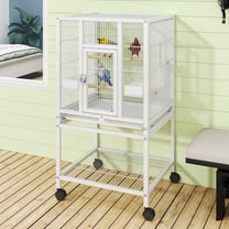 Durable Heavy Duty Travel Veterinary Bird Parrot Carrier Cage With ...