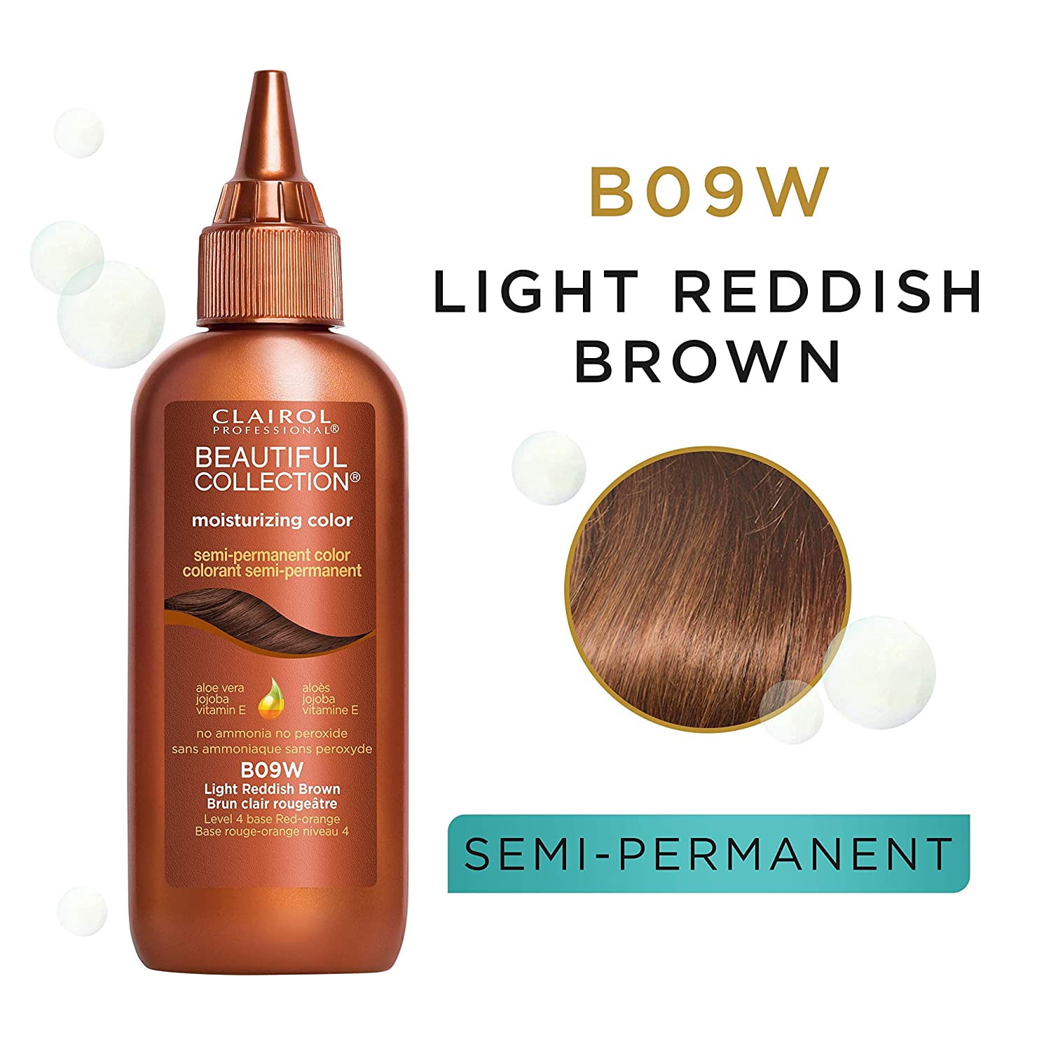 Light Reddish Brown Hair Color