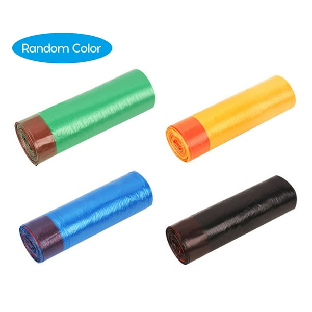 Drawstring Garbage Bags Colored Point-breaking Portable Garbage Bags ...