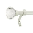Beme Juvenile 5/8" Acrylic Crown Telescoping Curtain Rod Set - Walmart.com