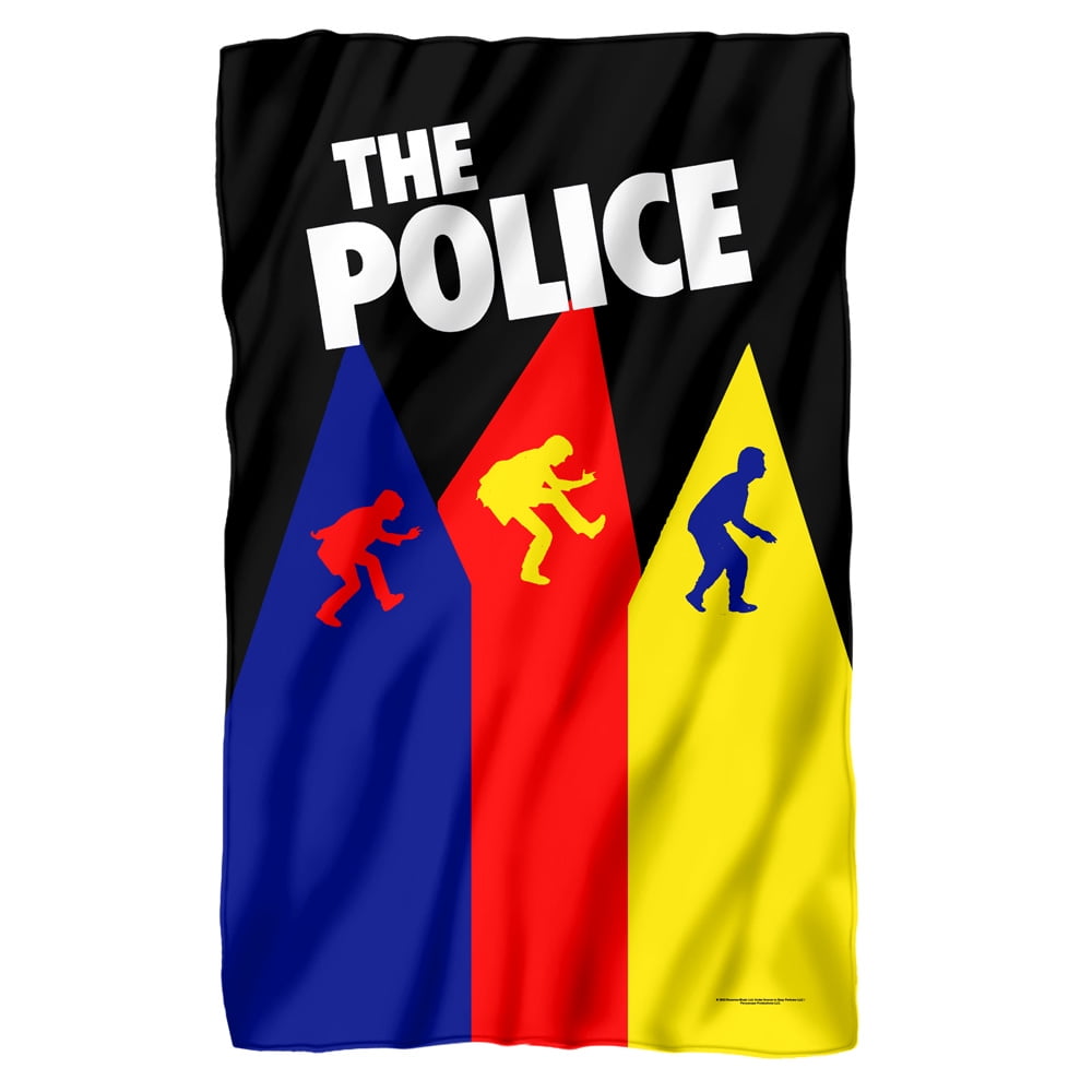 The Police Blanket, 50"x60" The Police BKT Fleece Blanket - Walmart.com