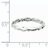 Diamond Sterling Silver Ring - Walmart.com