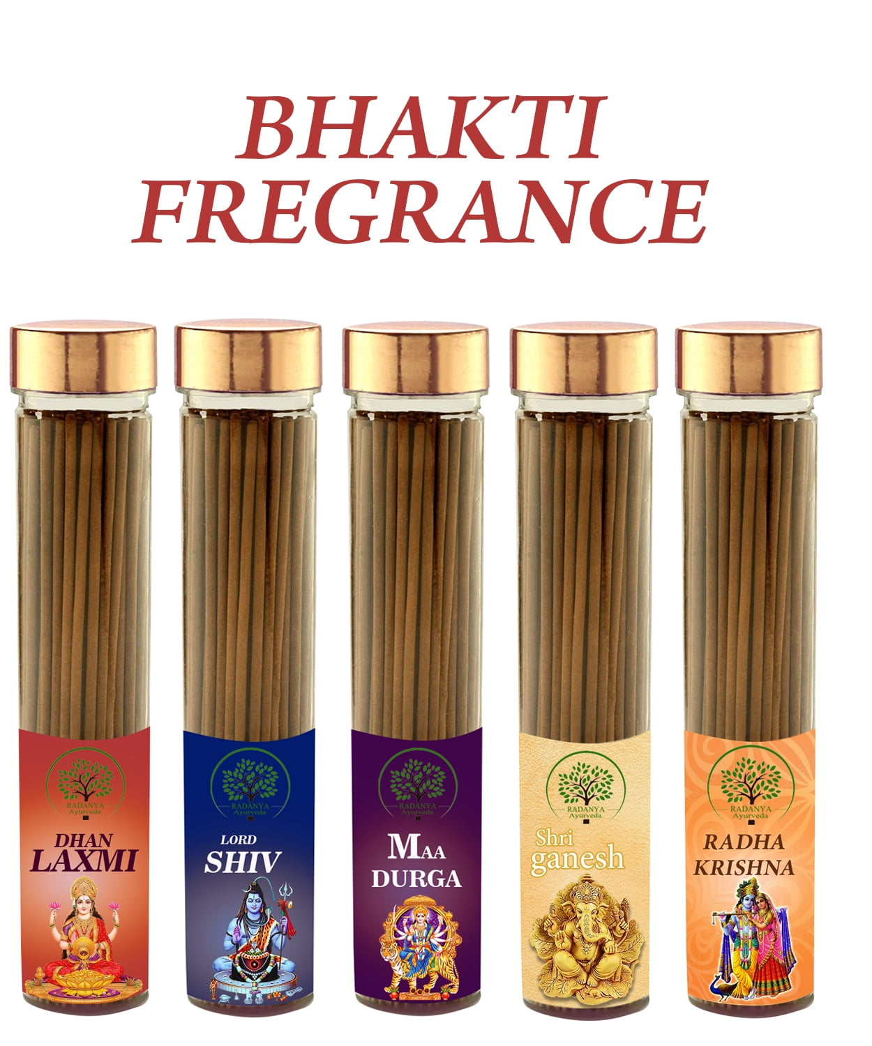 RADANYA Ayurveda Bhakti Fregrance Incense Sticks Fresh Active Agarbatti ...