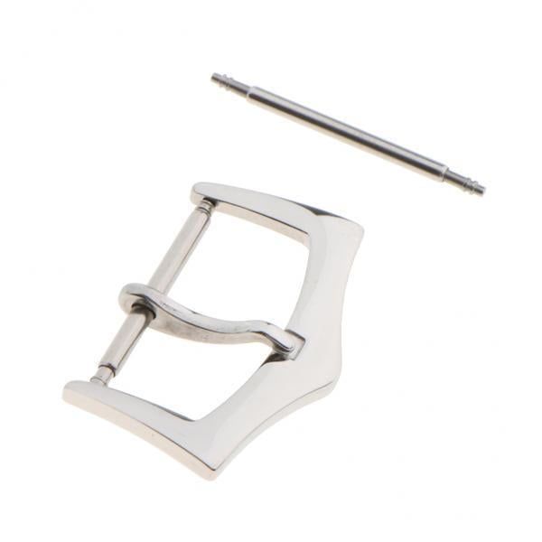 2x Stainless Steel Curved Buckle Bar for Watch 22mm - Walmart.com