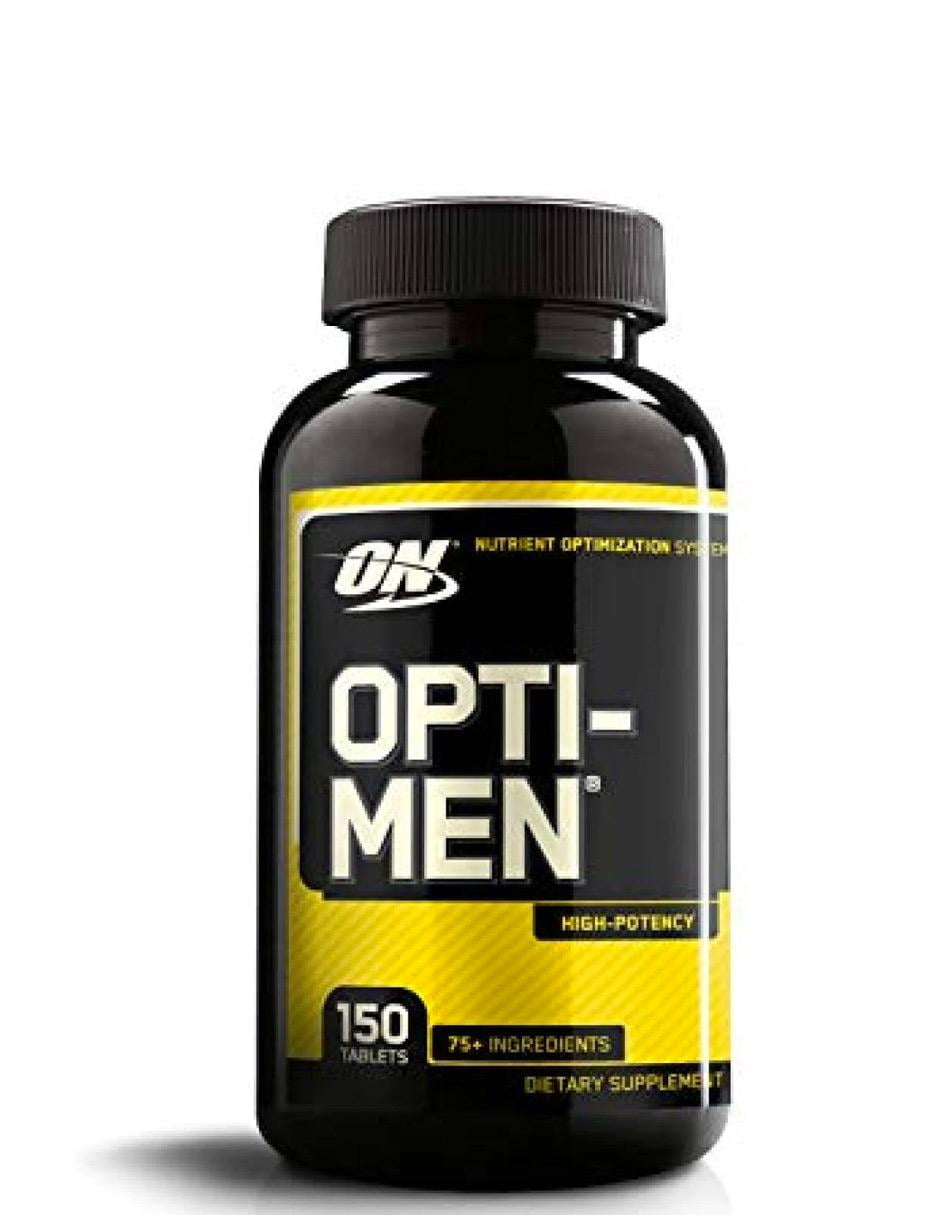 Multivitaminico Optimum Nutrition Opti Men 150 Tabletas Opti Men ...
