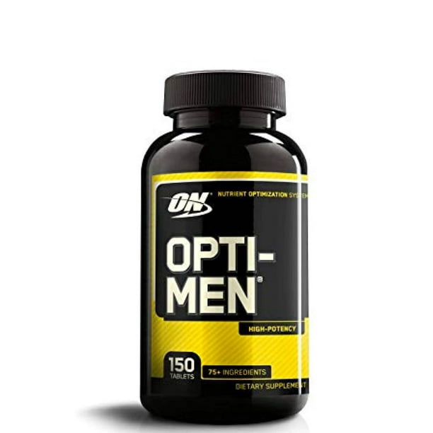 Multivitaminico Optimum Nutrition Opti Men 150 Tabletas Opti Men | Walmart en línea