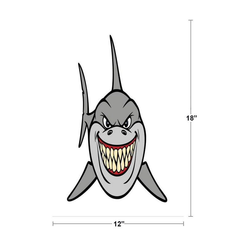 Evil Cartoon Shark