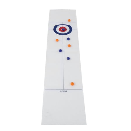 Cergrey Foldable Tabletop Curling Game Portable Children Adult Party ...