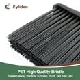 Eyliden New Thicker Broom and Dustpan Set with Extendable Long Handle ...