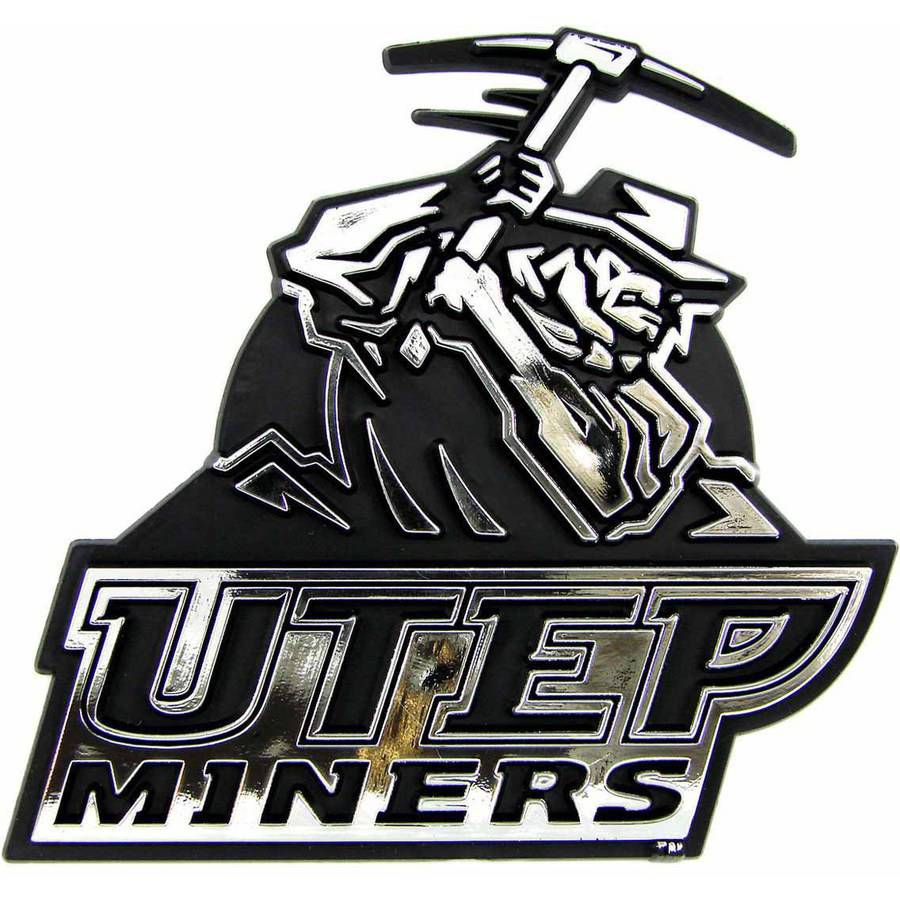 NCAA UTEP Chrome Emblem - Walmart.com