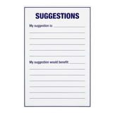 100 Sheet Suggestion Cards - Blank Feedback, Comment Cards for Office ...