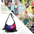 Fringe Crossbody Bag Women's Crossbody Handbags 13.39x6.69x3.62Inch ...