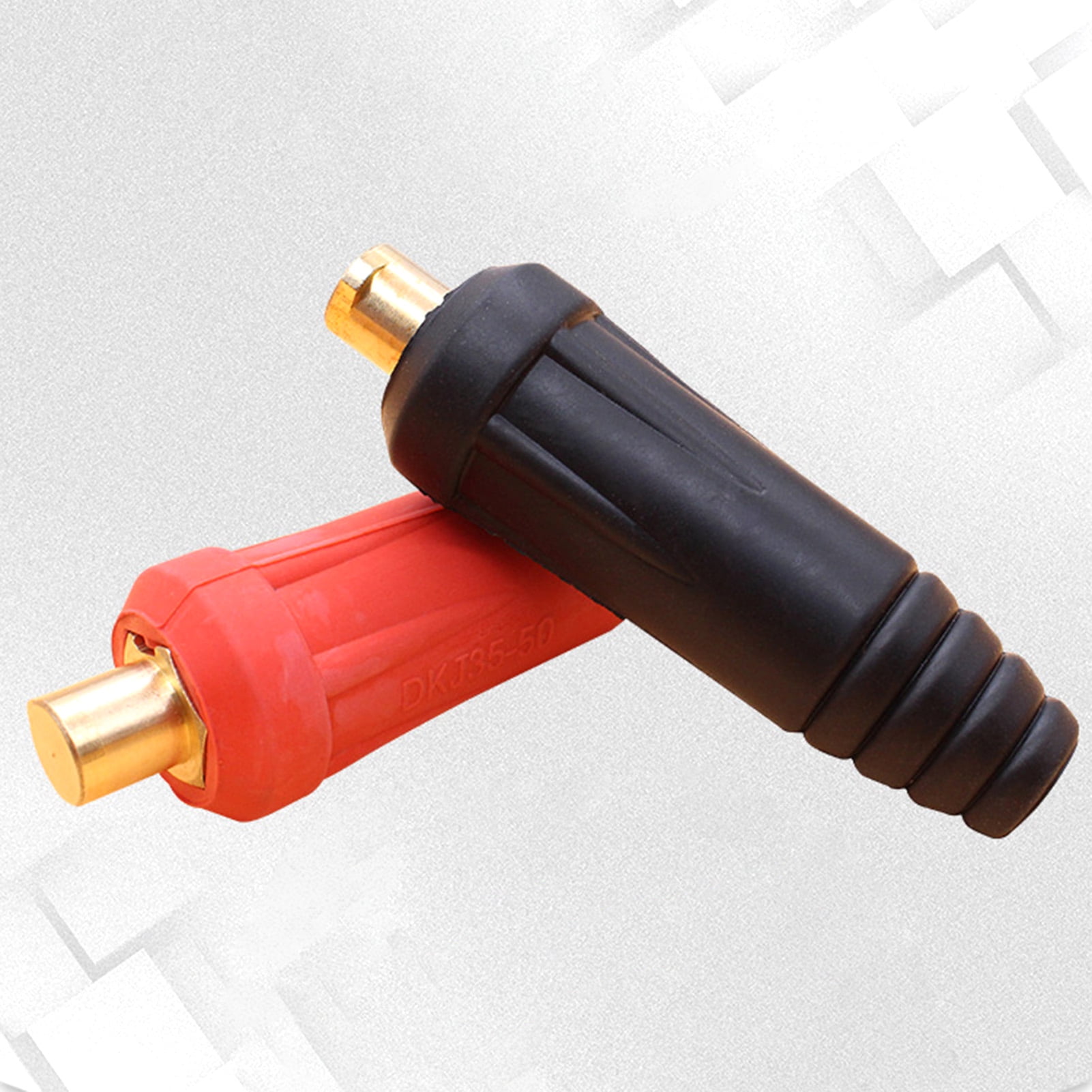 DKJ25-50-70 European Style Quick Fitting Welding Cable Panel Connector ...
