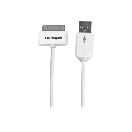 StarTech.com Apple 30-pin Dock Connector to USB Cable iPhone iPod iPad ...