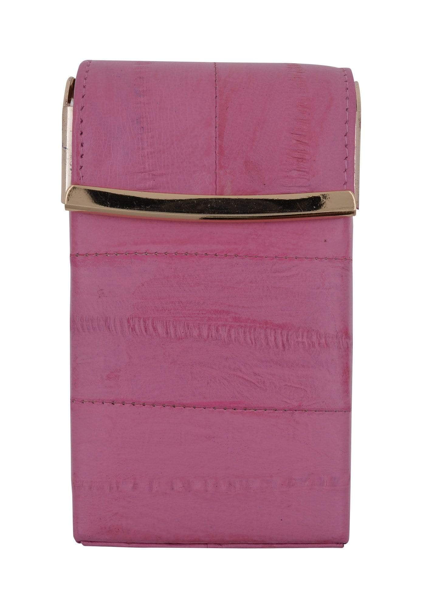 Eel Skin Genuine Leather Sliding Cigarette Case Wallet E 131 - Walmart.com