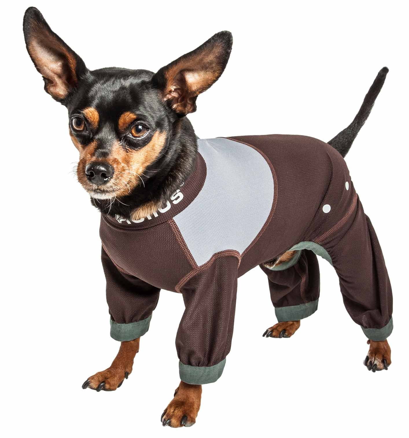 Dog Helios ® 'Tail Runner' Lightweight 4-Way-Stretch Breathable Full ...