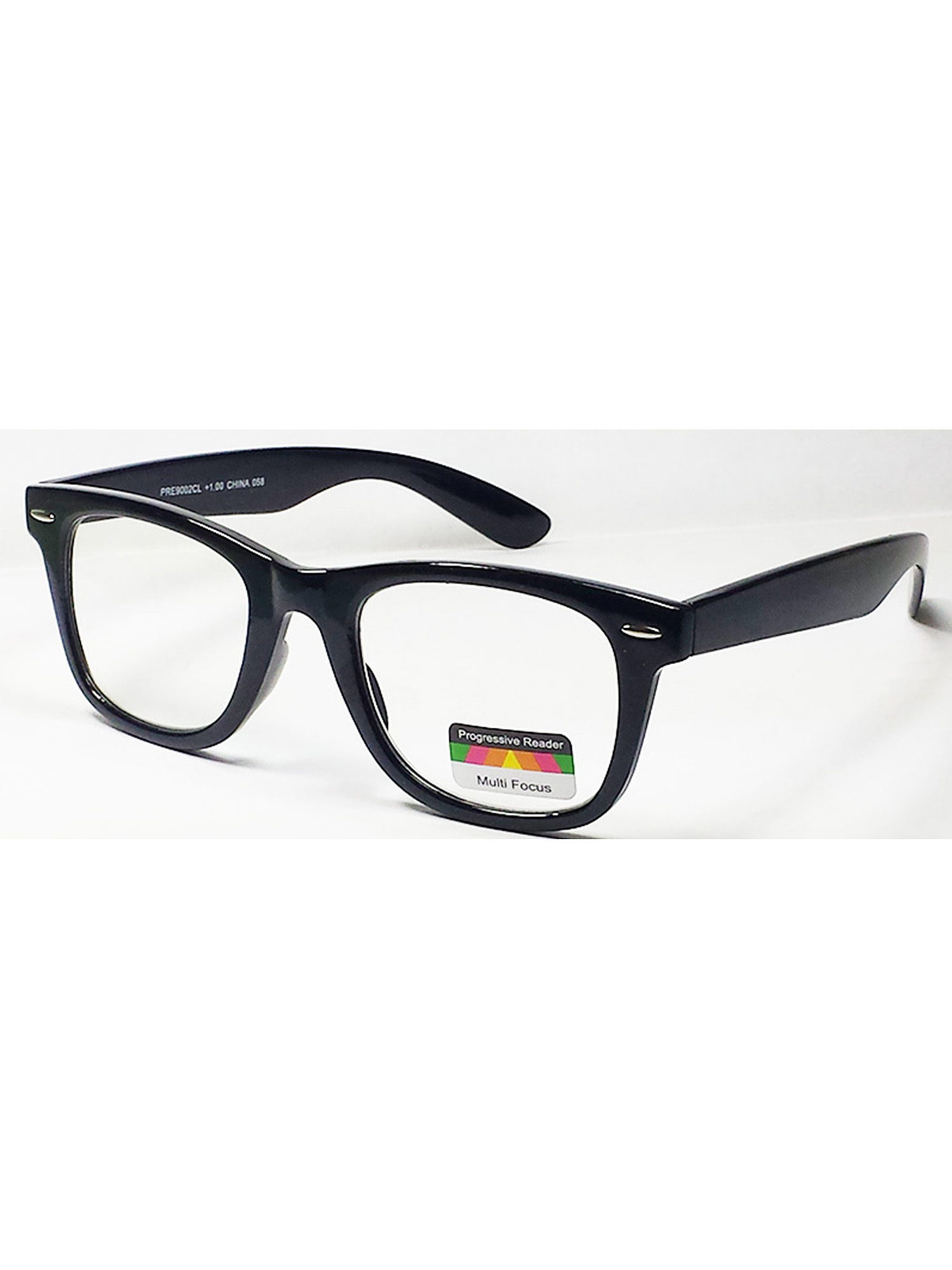 Multi Focus 3 In 1 Progressive Reading Glasses Square Black 3 00 Multi Focus 3 In 1 Progressive Reading Glasses Square Black 3 00