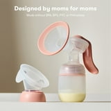 Frida Mom 2-in-1 Manual Breast Pump with Hands-Free Silicone Suction ...