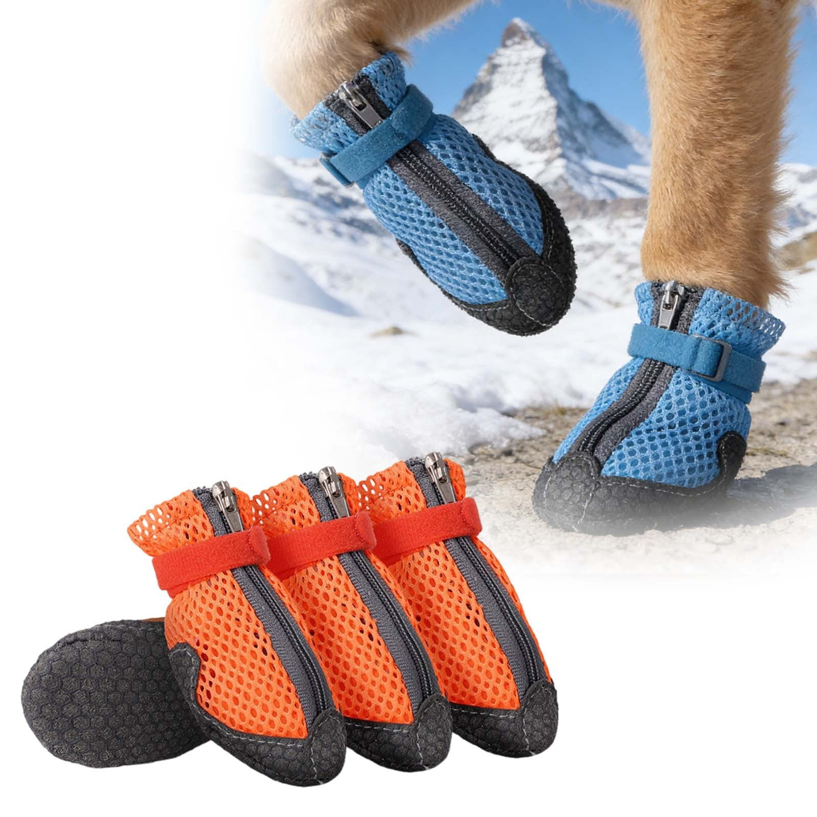 Click here for Vivavault Stylish Breathable Dog Shoes For Comfort... prices