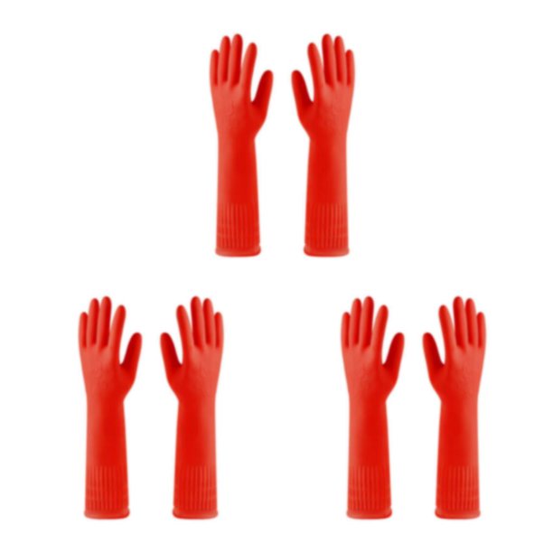 relayinert 2X Rubber Gloves Kitchen Gadget Gardening Tool Exquisite ...