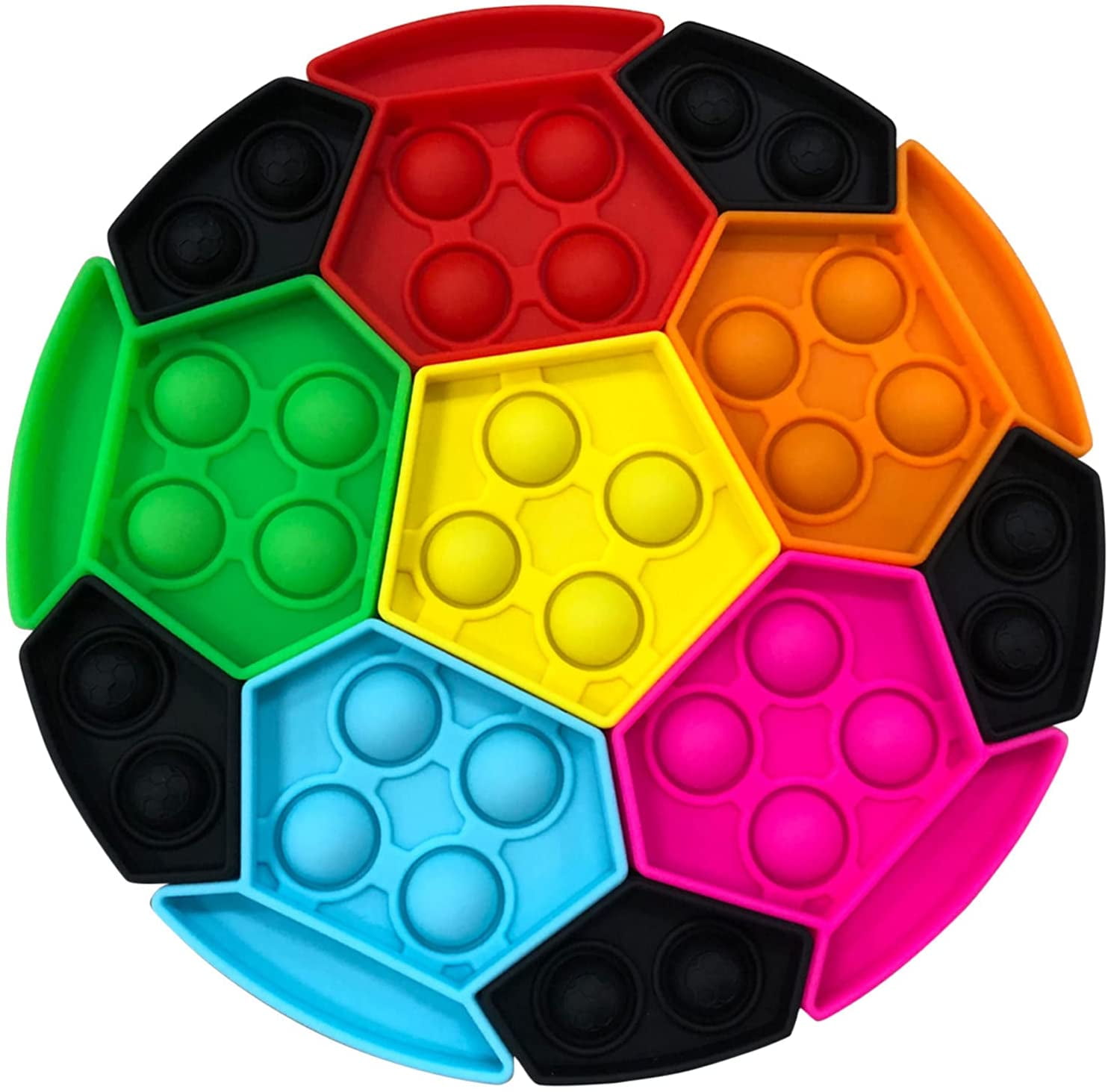 World/European Cup Themed Soccer & Football Field Shape Push Bubble Pop ...