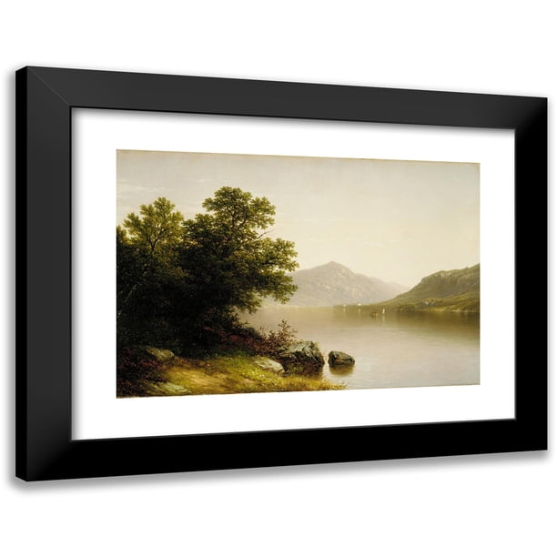 John William Casilear 14x11 Black Modern Framed Museum Art Print Titled ...