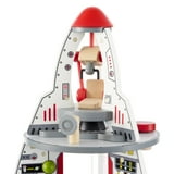 Hape Kids Space Station Toy - 37 Piece Wooden Discovery Spaceship Set ...