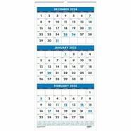 Low Vision Print Calendar- 2025 - Walmart.com
