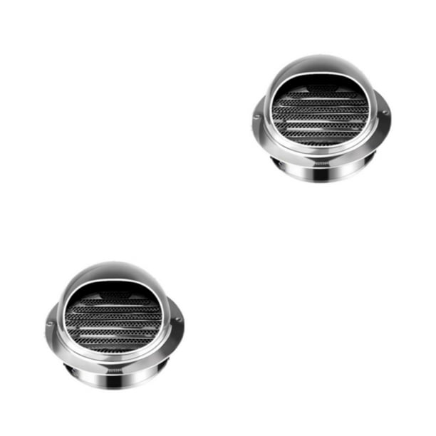 stanreset 1/2/3/5 Exhaust Hood Air Vent Home Ventilator Stainless Steel ...