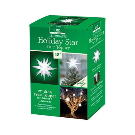 Keystone Products 9432006 12 in. Tree Topper Star Christmas Decoration ...