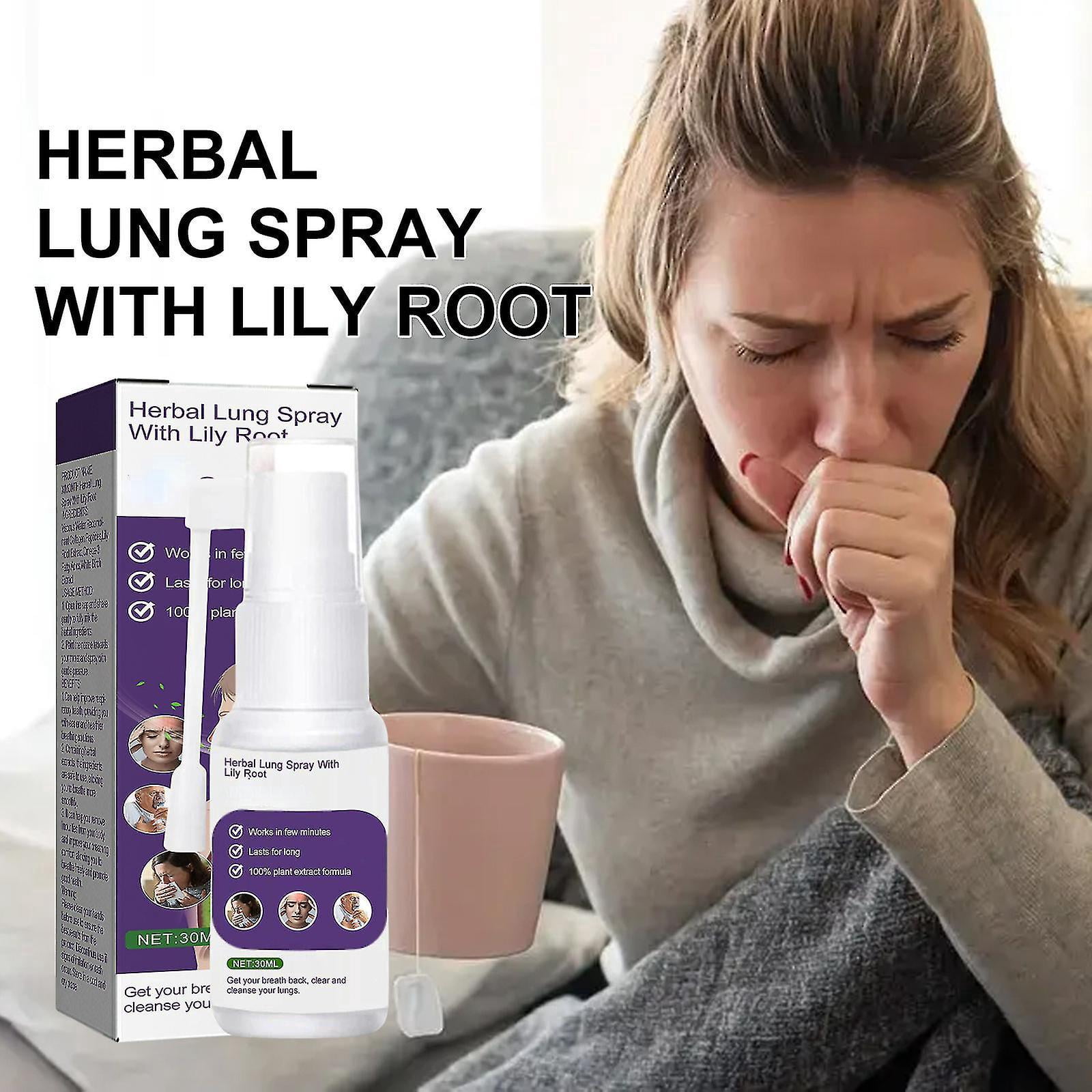 Spray para Pulmones Sincero a Base de Hierbas Respira | Walmart en línea