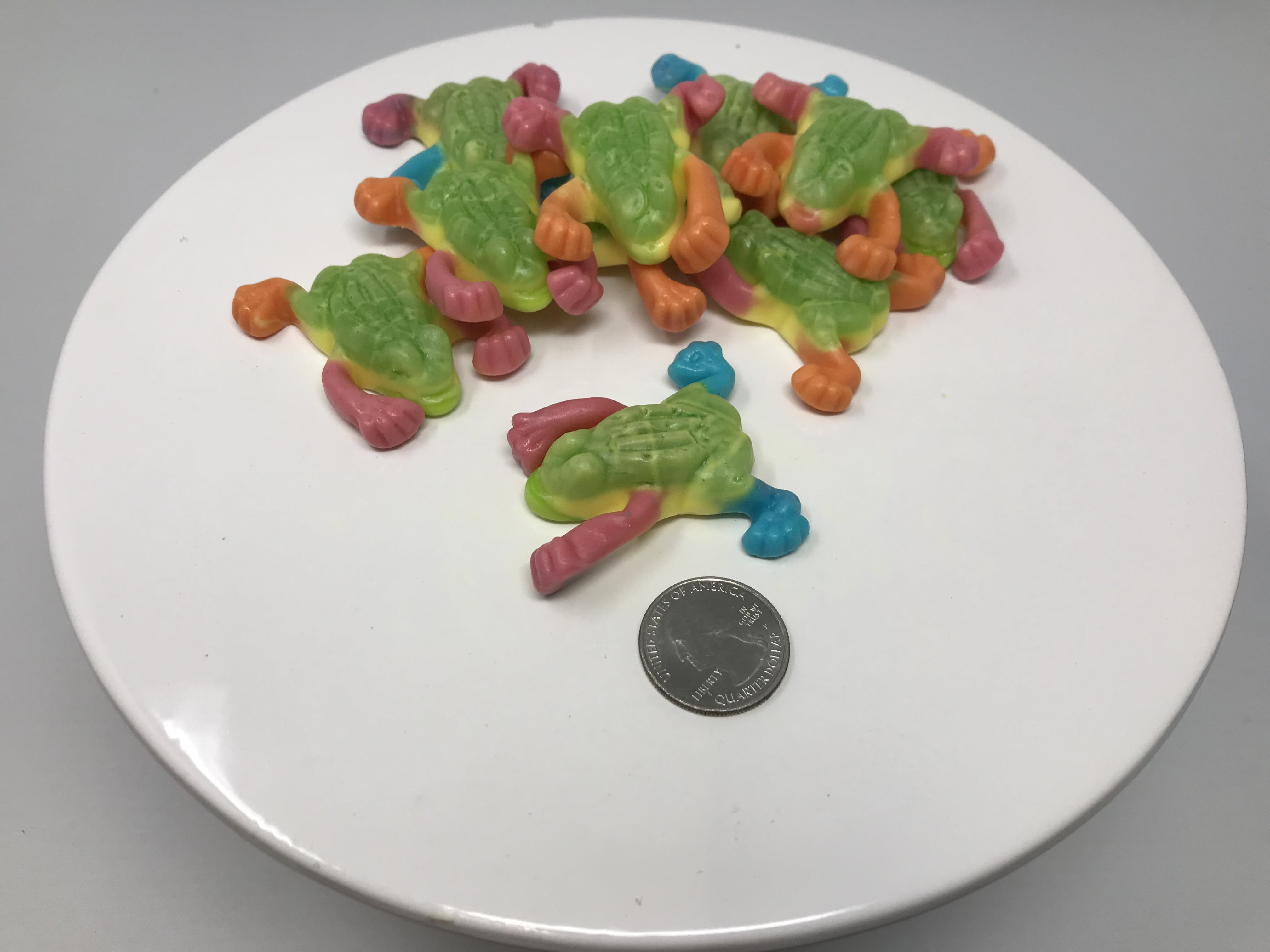 Gummi Tropical Frogs gummy frogs bulk gummy candy 1 pound - Walmart.com