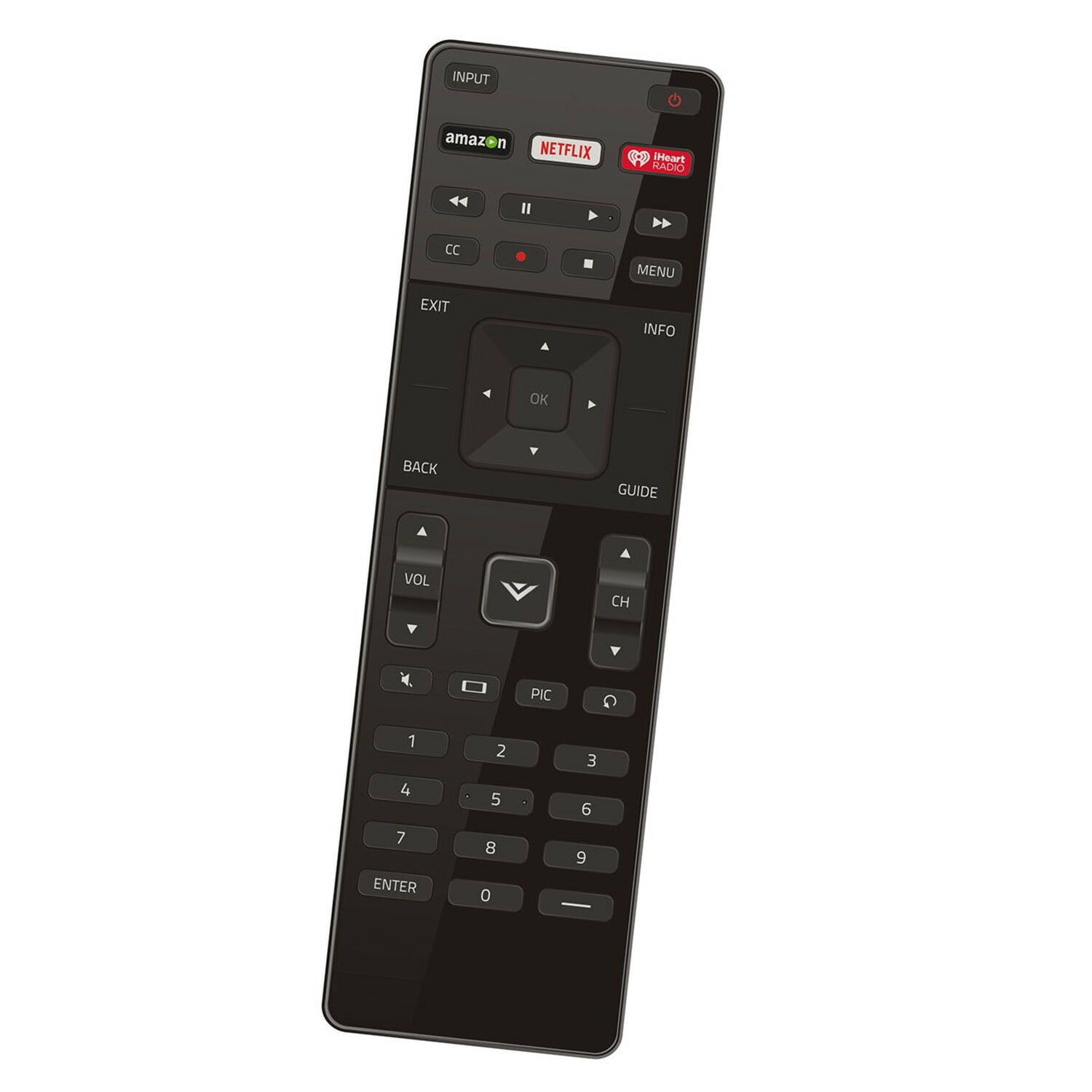 Xrt122 Remote Fit For Vizio Led Lcd Tv D24 D1 D28h D1 D24h E1 D24 D1
