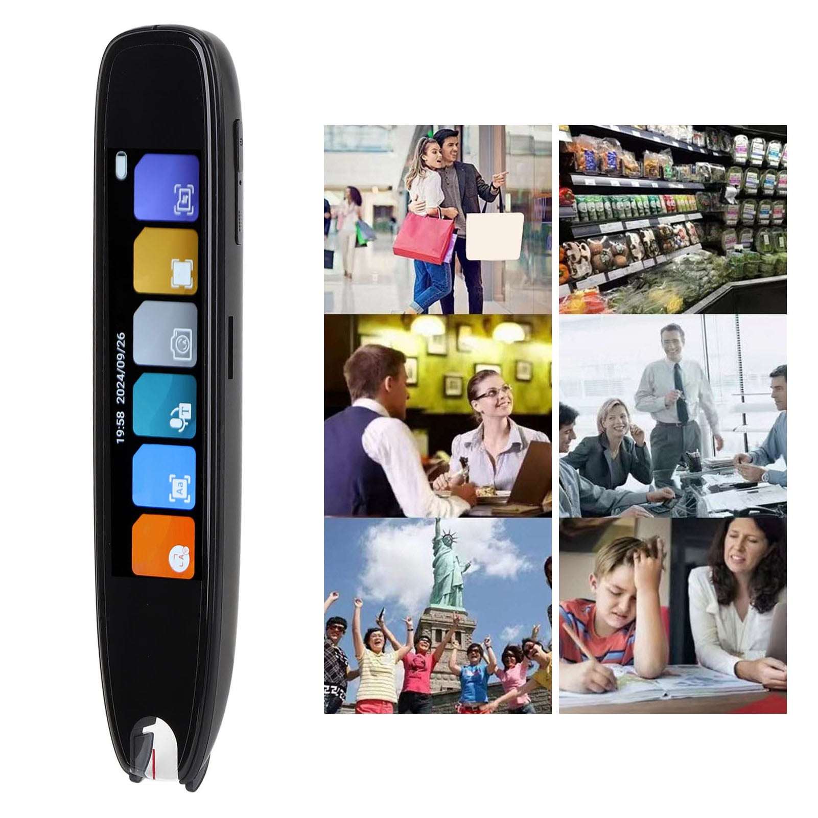 WiFi Translation Pen, Multiple Languages Online Offline Scanning 1GB ...