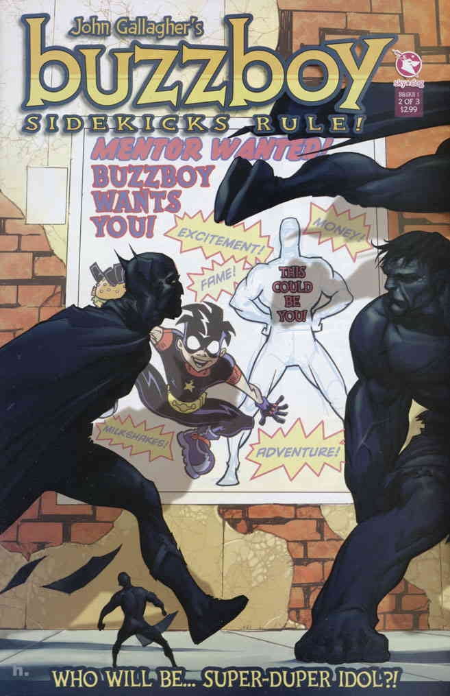 Buzzboy: Sidekicks Rule! #2 VF ; Sky-dog Comic Book - Walmart.com