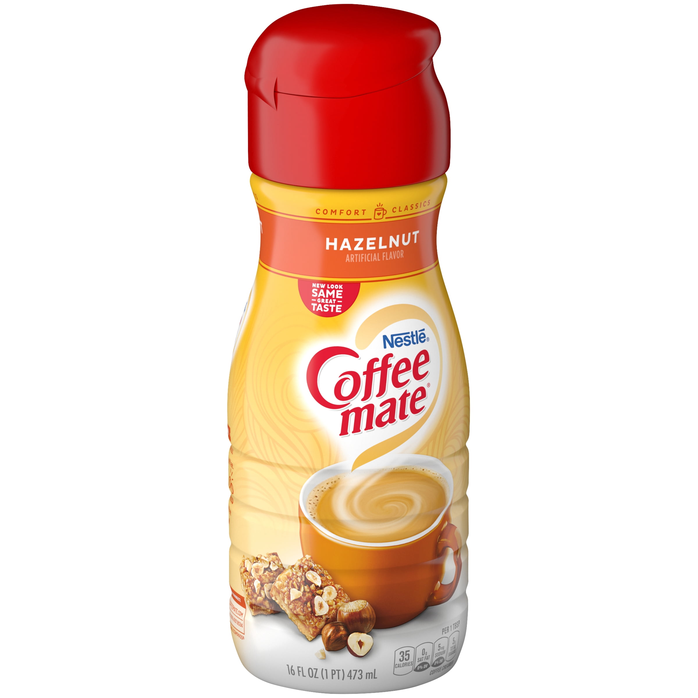 Coffee Mate Hazelnut Liquid Creamer Nutrition Facts | Besto Blog