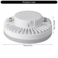 10W GX53 Base LED Bulb, Bright Under Cabinet Lighting, Dimmable ...