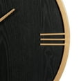 Kate and Laurel Pronte Modern Round Wood and Metal Wall Clock, 22 Inch ...