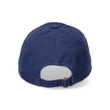 George Men's Solid Cotton Twill Baseball Cap Blue Cove Adjustable Sun ...
