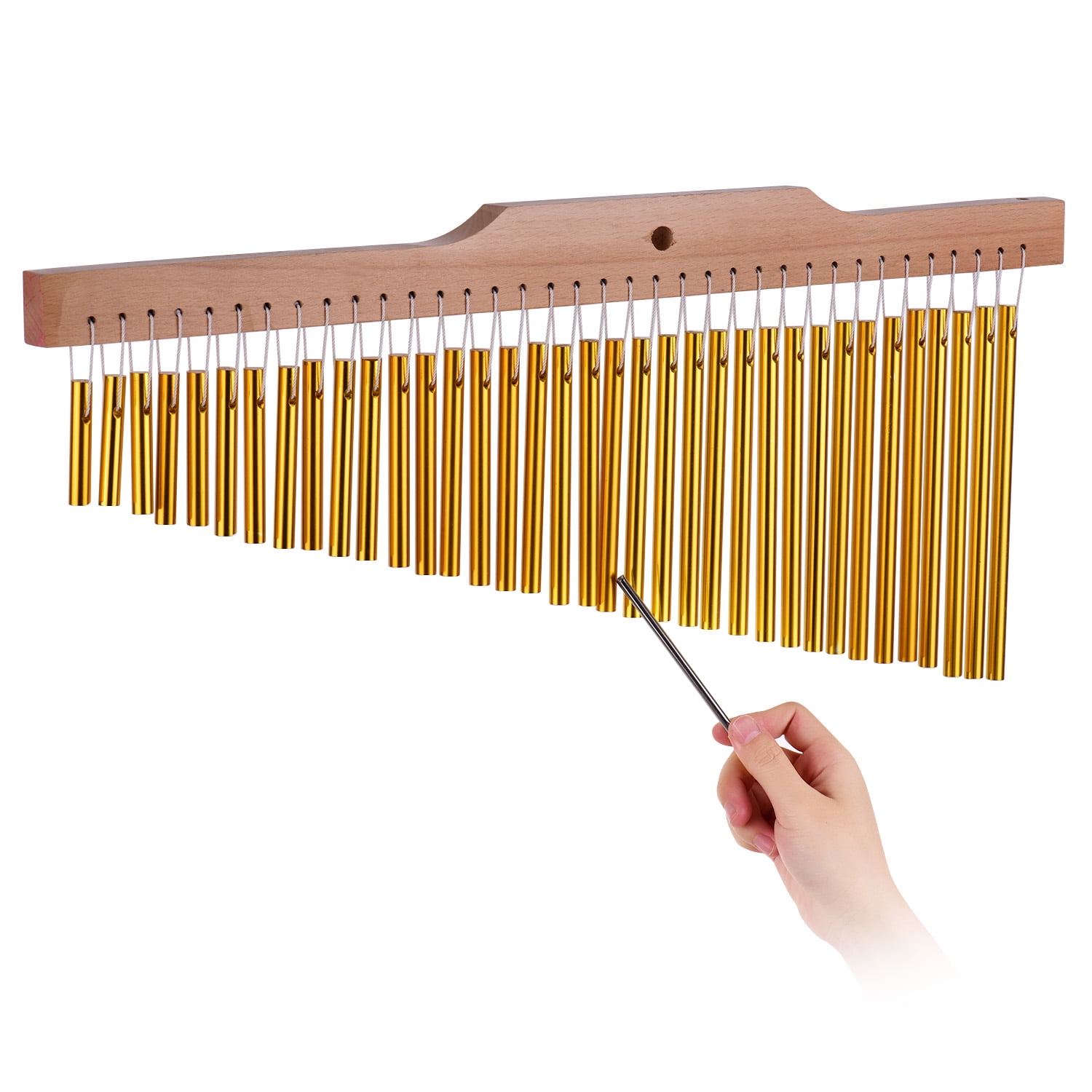 Click here for Abody 36 Bar Chimes Gold Aluminum Alloy Wooden Bar prices
