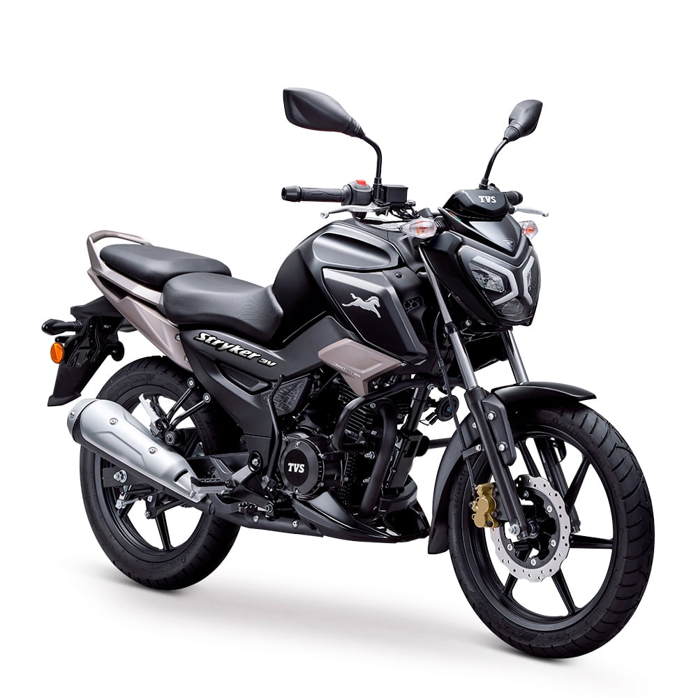 Motocicleta Deportiva Stryker 125 3V 2025 TVS Negro | Walmart en línea