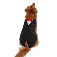 Feierber Dogs Clothes Pet Clothes Dog Bowtie Jacket Party Costume ...