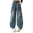 JLMSPLWG Trendy Jeans Cold Weather Running Pants Wide Leg Sweatpants ...