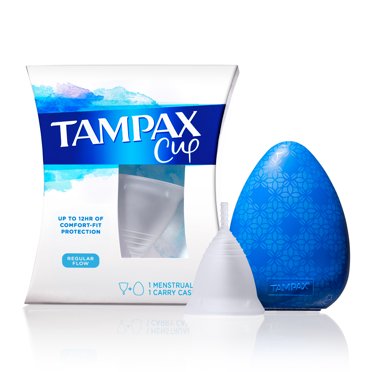 Super Jennie Menstrual Cup - Clear, Small - Walmart.com