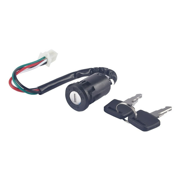 Ignition Switch,4-Wire Ignition Switch Lock Ignition Starter Switch ...